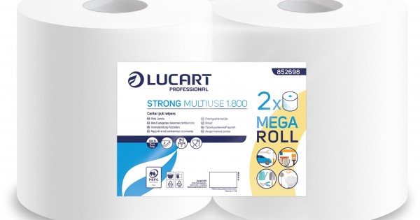Rola Industriala Strong Multiuse 1800, 2 buc/set Lucart