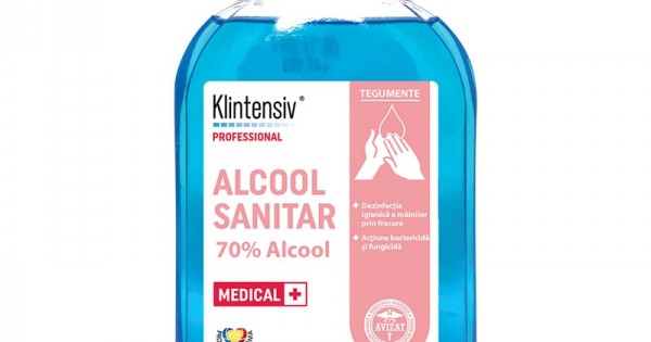 Alcool sanitar KLINTENSIV®, 500 ml