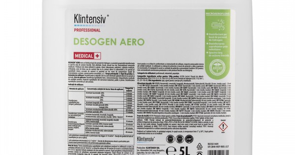 DESOGEN® AERO – Dezinfectant microaeroflora, 5 litri