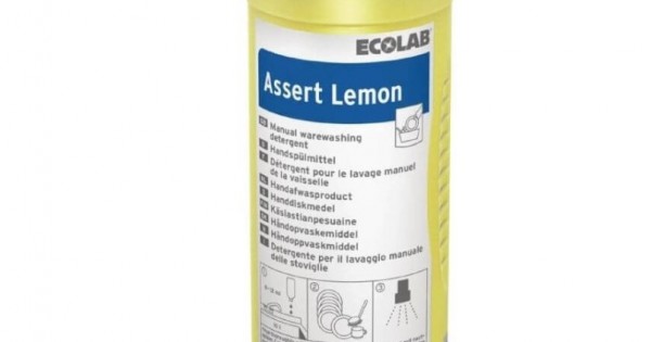Detergent manual vase, ASSERT LEMON, 1L, Ecolab