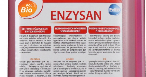 POLBIO ENZYSAN Detergent pentru pardoseli si suprafete 1L