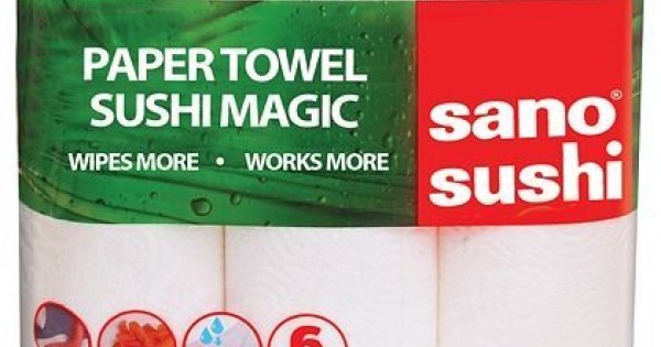 SANO PAPER TOWEL SUSHI MAGIC (6),