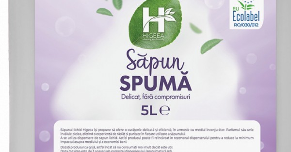HIGEEA Sapun spuma - ECOLABEL 5L