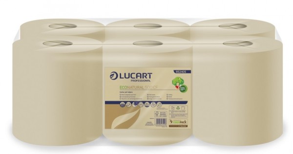 Lavete multifunctionale EcoNatural 500 CF, Lucart