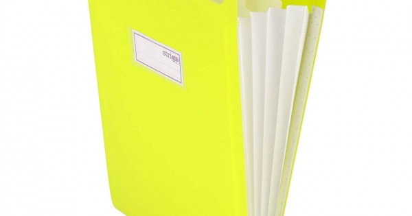 Organizator Strigo, PP, A4, vertical, 5 separatoare, inchidere capsa ...