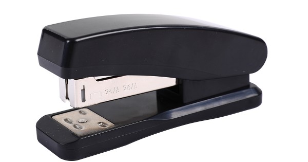 Capsator de birou Memoris-Precious, 15 coli, capse 24/6, 26/6, negru