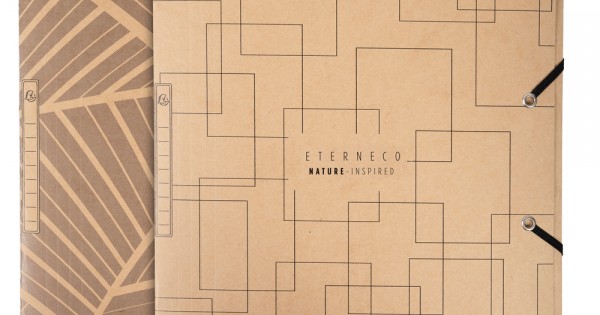 Mapa carton Exacompta Eterneco, A4, inchidere cu elastic, 300 coli