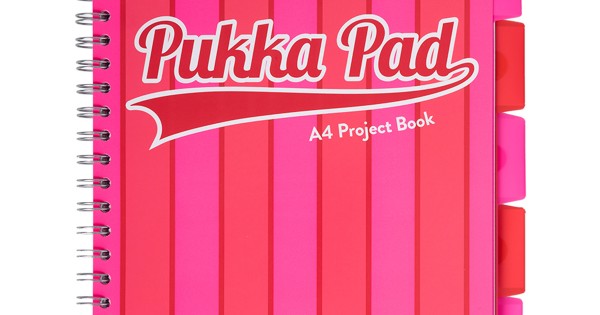 Caiet cu spirala si separatoare Pukka Pads Project Book Vogue 200 pag ...
