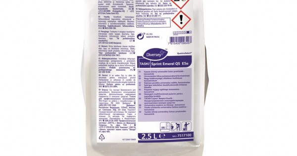 Detergent universal TASKI Sprint Emerel QS , Diversey, 2.5L