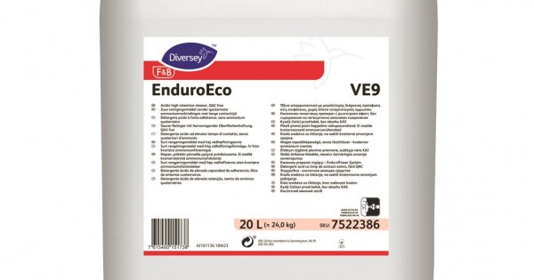 Detergent detartrant acid EnduroEco, Diversey, 20L
