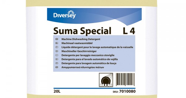 Detergent pentru masina de spalat vase SUMA Special L4, Diversey, 20L