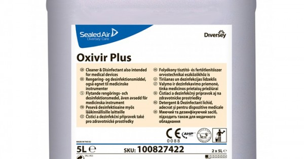 Detergent dezinfectant Oxivir Plus, Diversey, 5L