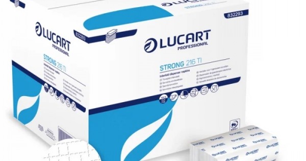 Servetele de masa pentru dispenser Lucart strong 216 TI, 16x24, 40 buc ...