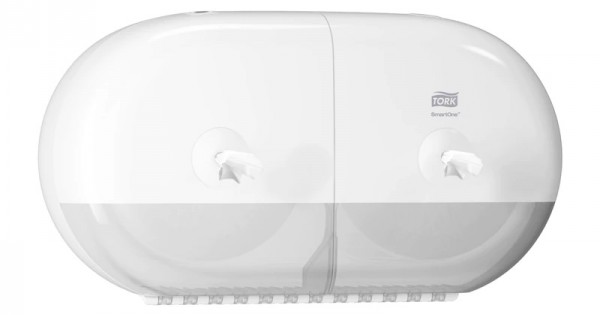Dispenser alb hartie igienica, Tork SmartOne® Twin
